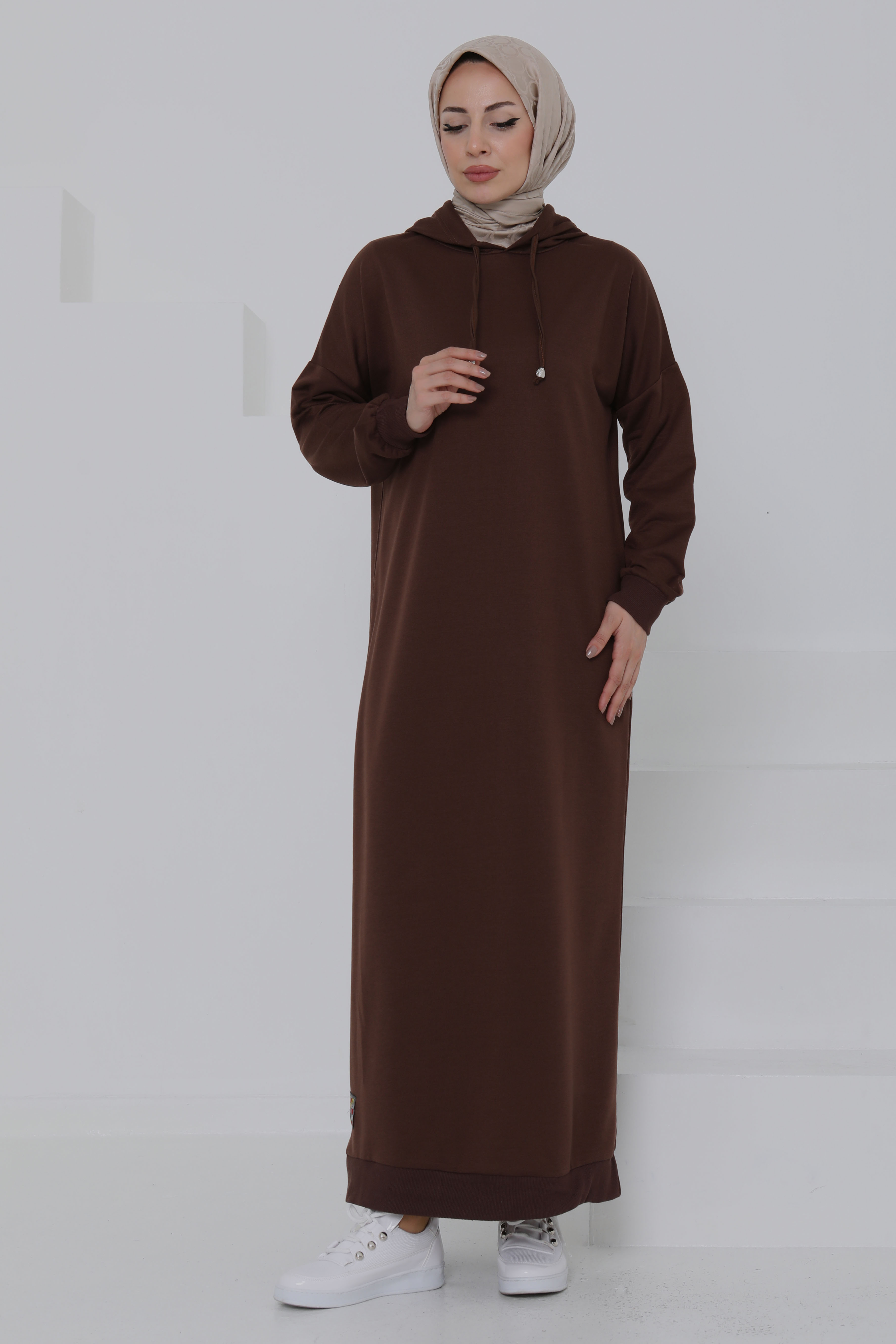 Armalı Elbise Kahve - 27049 Uygun Fiyatlarla Satın Al